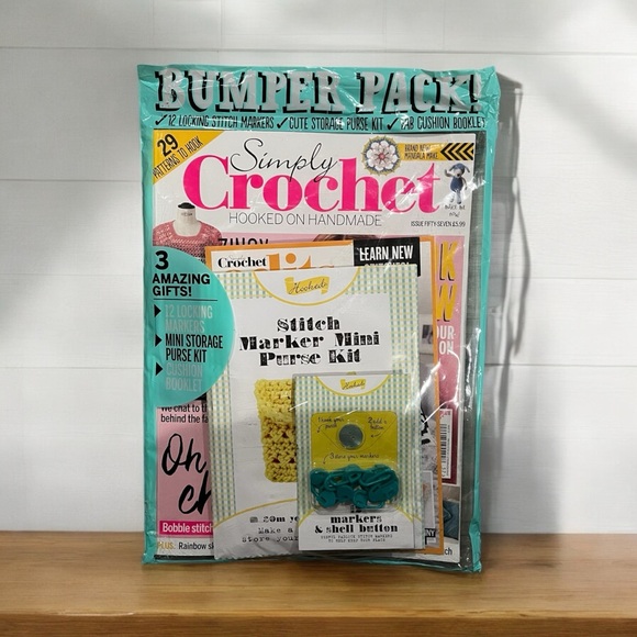 Simply Crochet | Office | Nwt Simply Crochet Hooked On Handmade ...